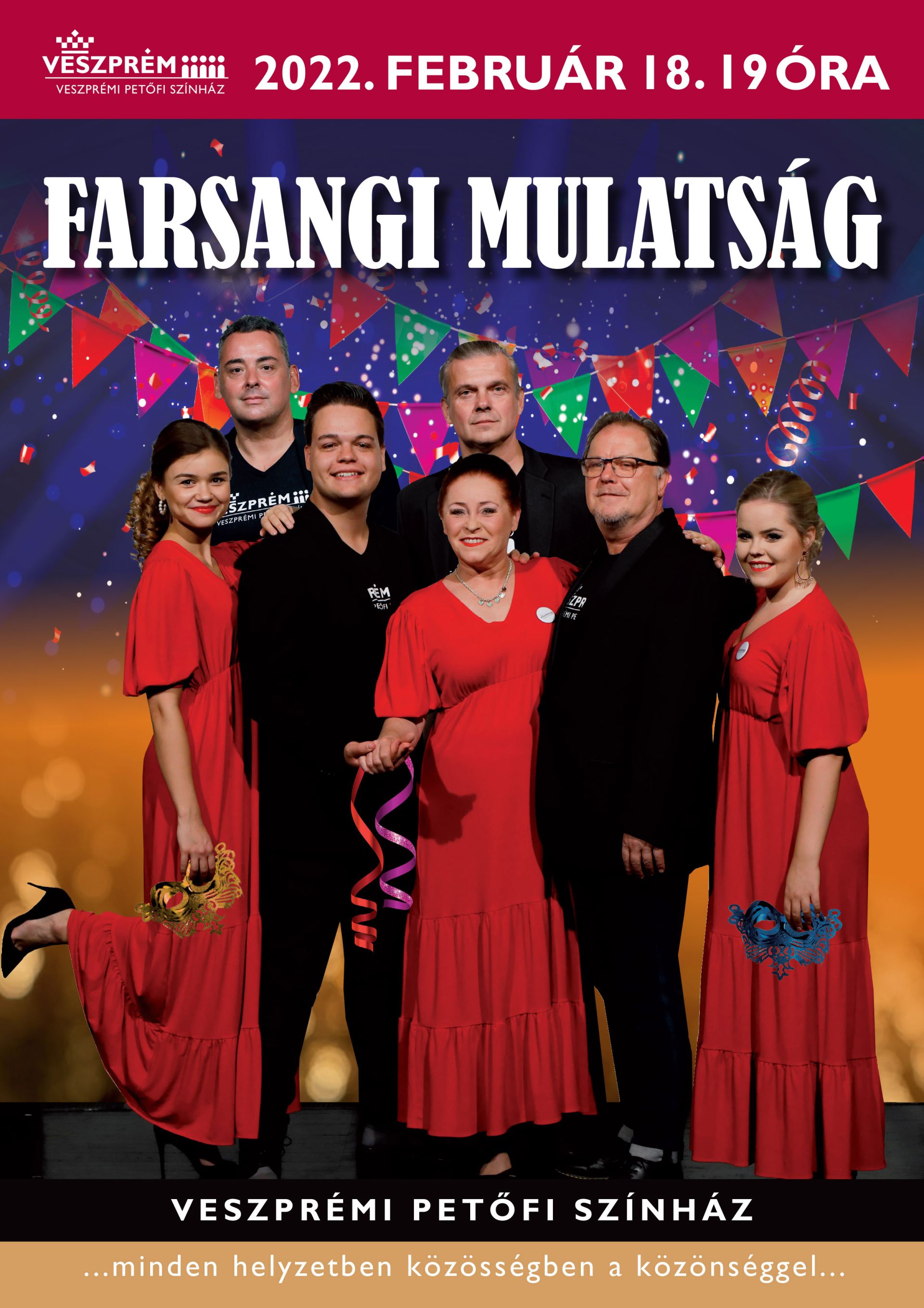 Itt a farsang, áll a bál! Farsangi zenés előadás, koktél, fánk és ...